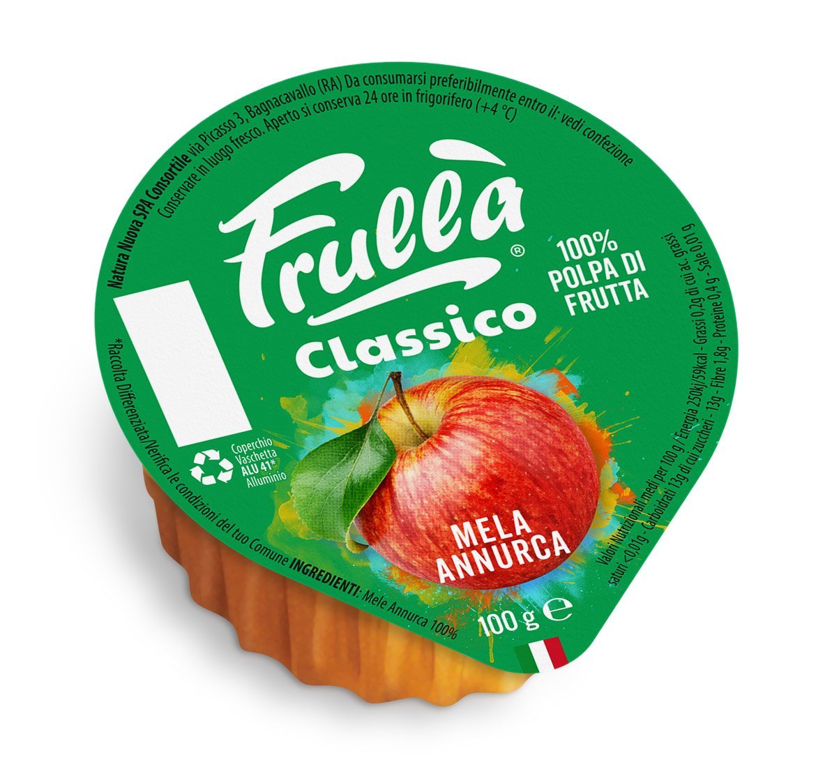ANNURCA APPLE fruit puree - Frullà - The fresh fruit that’s always with you